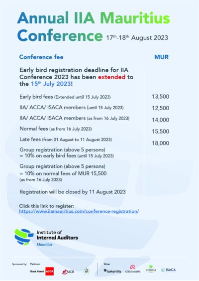 Conference registration – IIA